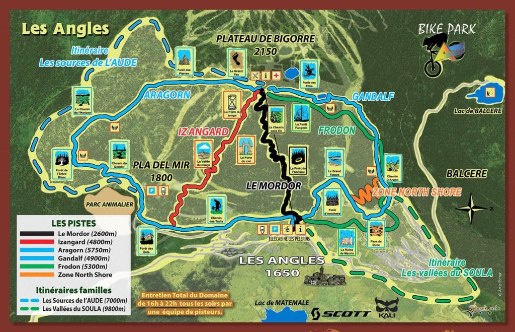 Les Angles abre su bike park de 50 kilómetros