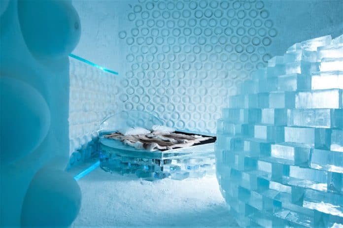 Conviértete en un esquimal alojándote dentro un hotel iglú o hotel de hielo