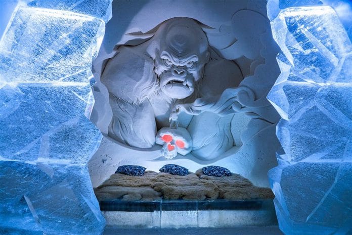 Conviértete en un esquimal alojándote dentro un hotel iglú o hotel de hielo