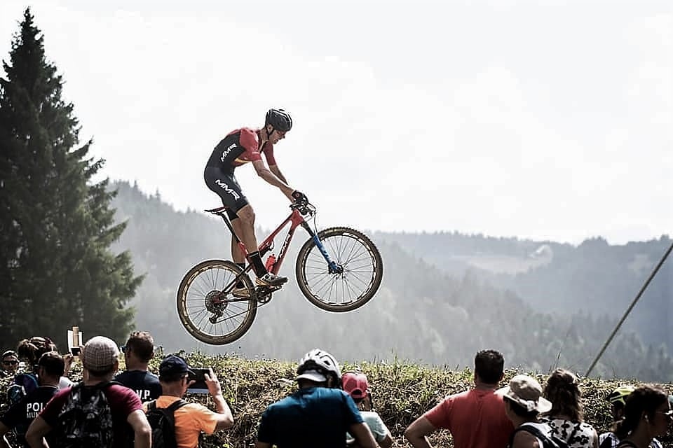 David Valero, décimo en la Copa del Mundo XC0 de mountain bike de Les Gets