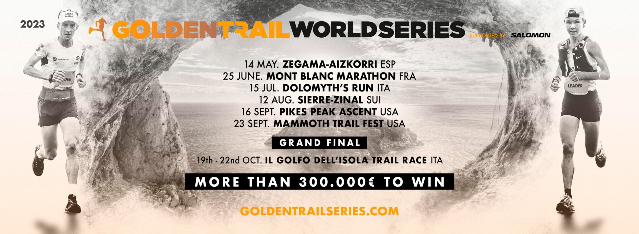 ? El calendario de las Golden Trail World Series 2023