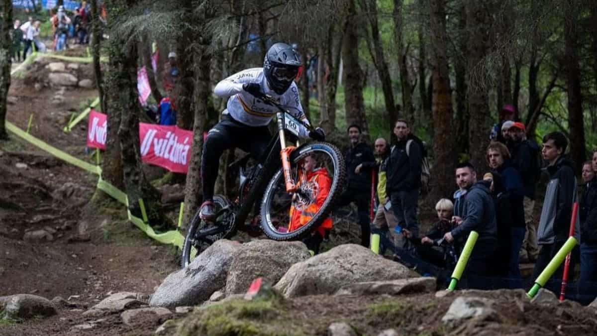 Ángel Suárez, séptimo en el Mundial de descenso de Glasgow