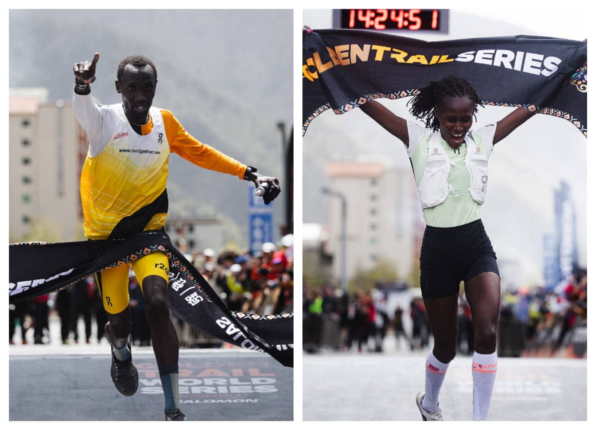 Kipngeno y Joyce Njeru ganan la Four Sisters Mountain Trail