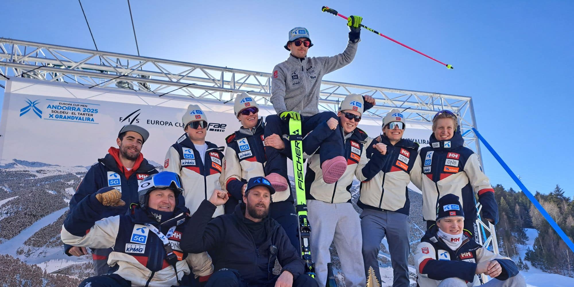 Doble triunfo de Solberg en Soldeu tras un final ajustadísimo