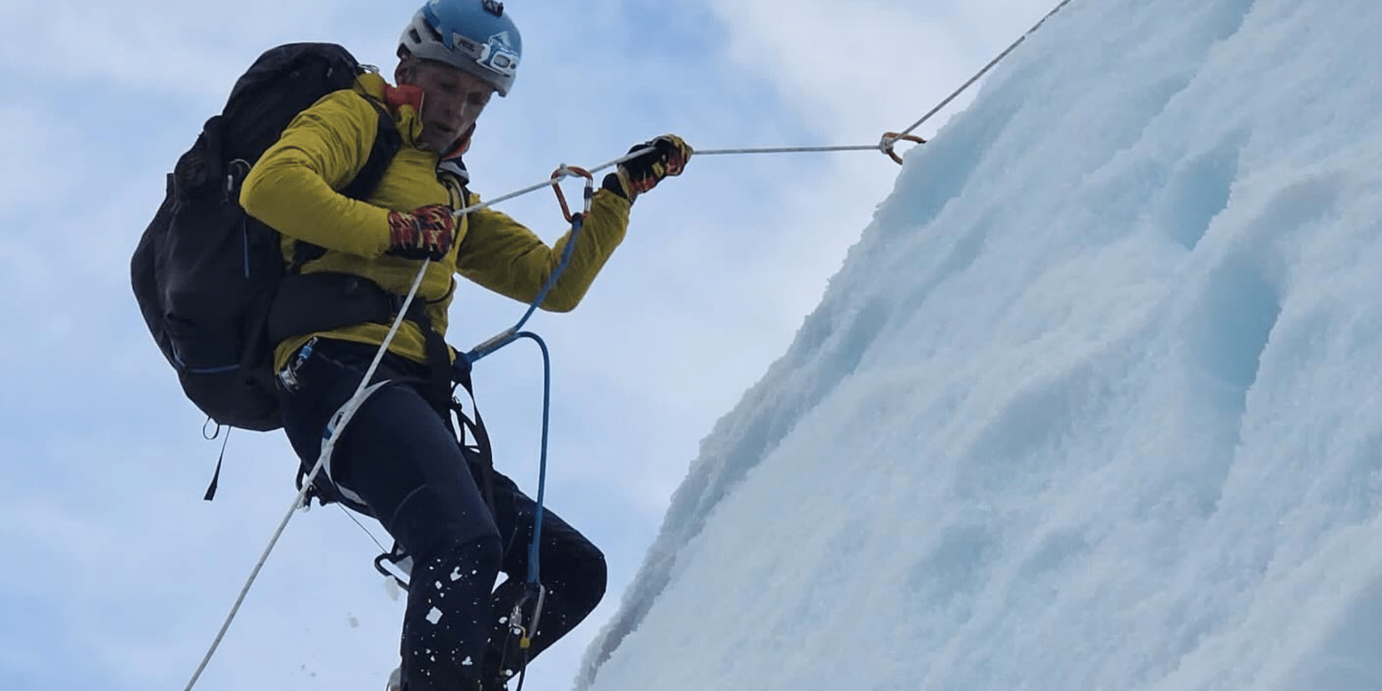Karl Egloff renunció a su intento de récord en el Everest.