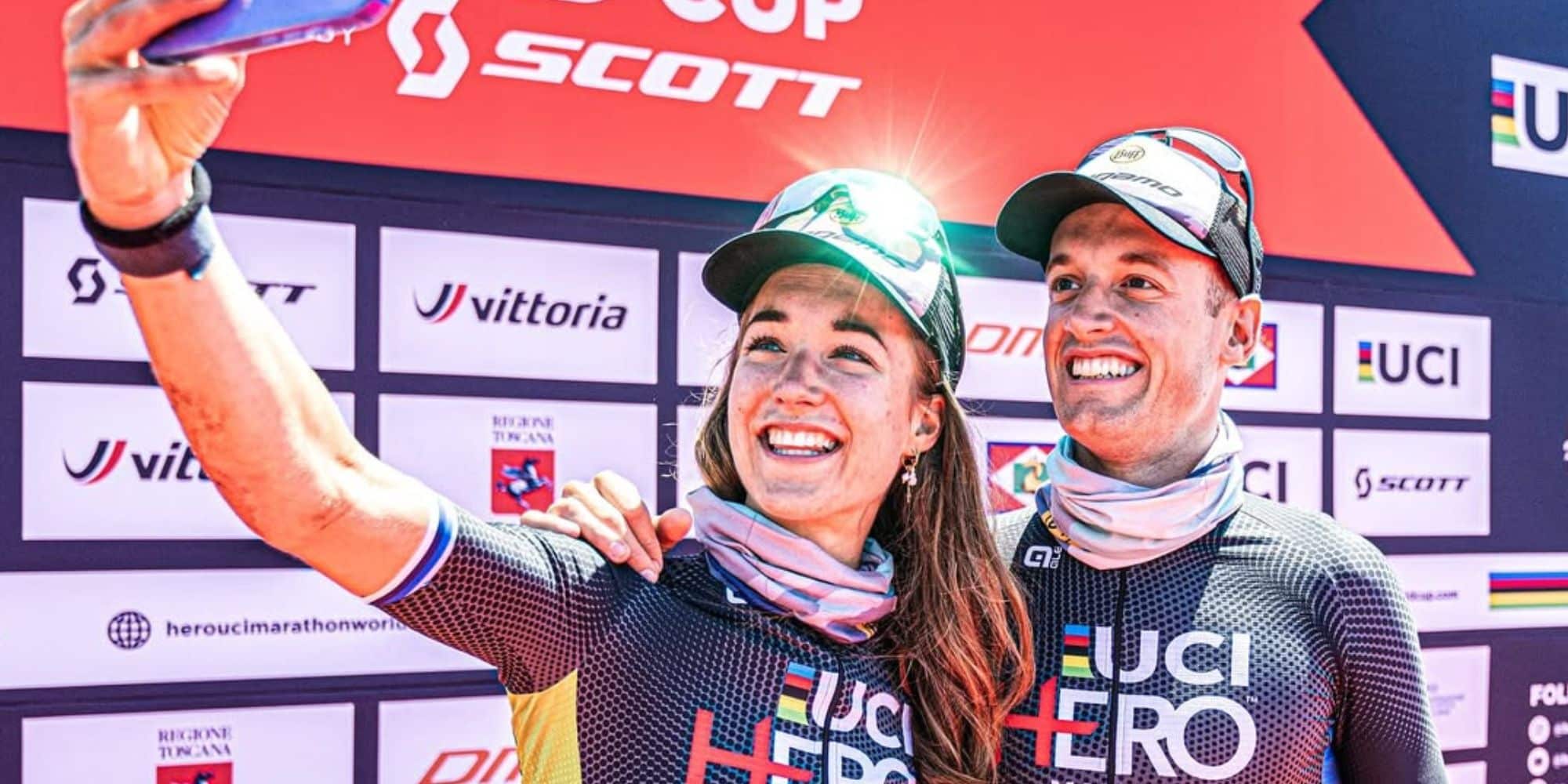 Wout Alleman y Rosa Van Doorn ganan la primera Copa del Mundo XCM de 2025